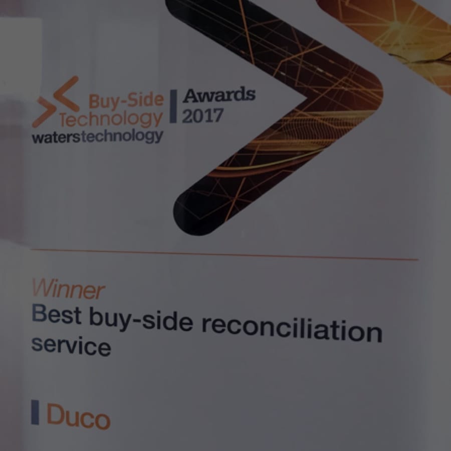 Duco wins “Best Reconciliation Platform” award | Duco