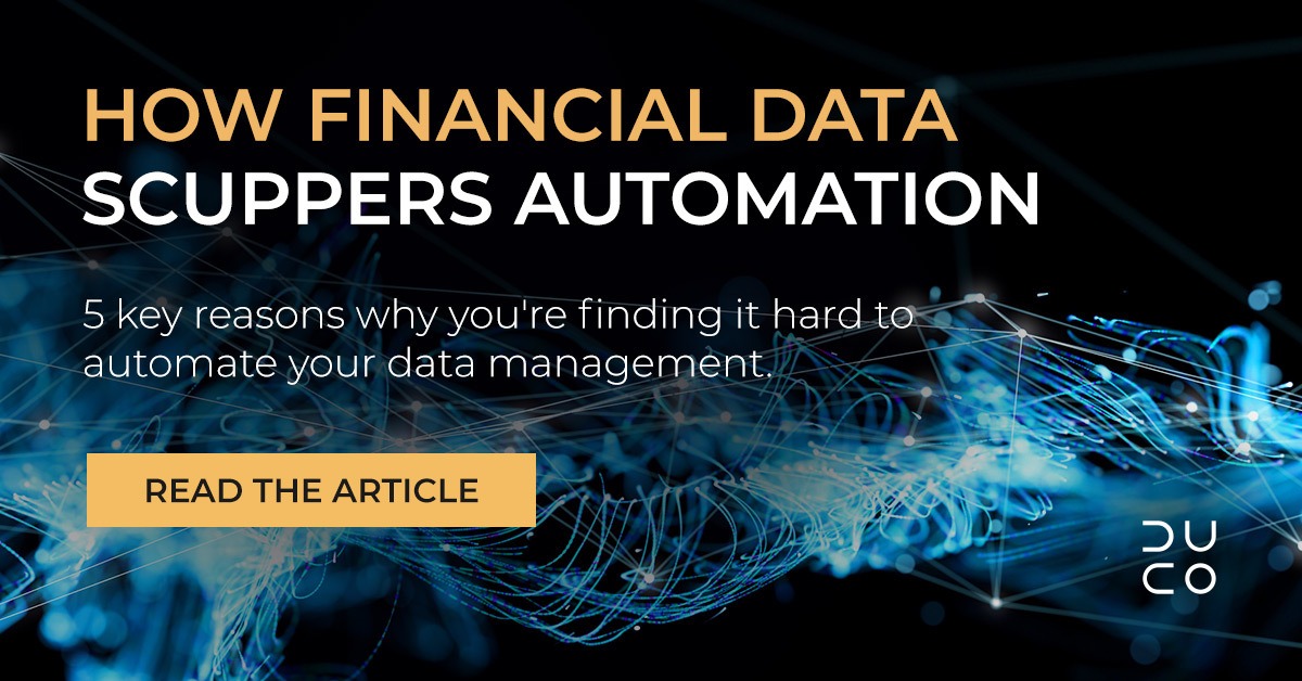 Five ways financial data is scuppering your automation efforts | Duco