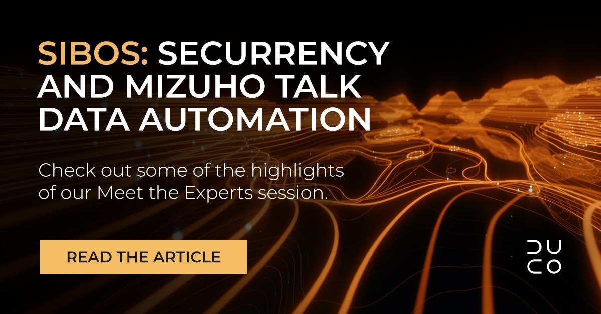 Sibos highlights part 1: Securrency and Mizuho talk data automation ...