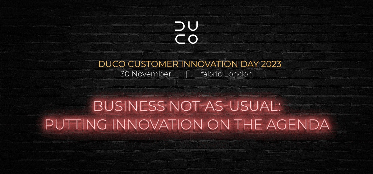 Customer Innovation Day 2023 | Duco