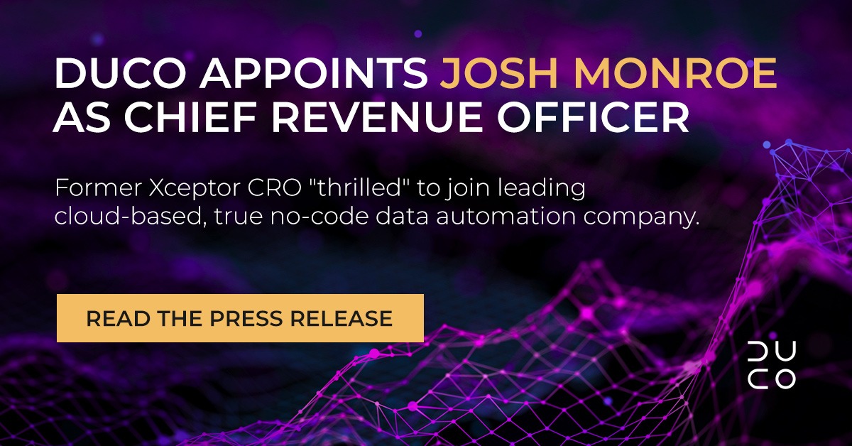 Duco appoints Josh Monroe as Chief Revenue Officer | Duco