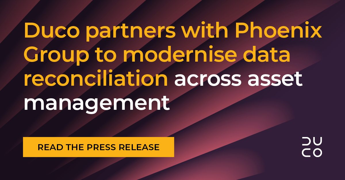 Duco partners with Phoenix Group to modernise data reconciliation ...